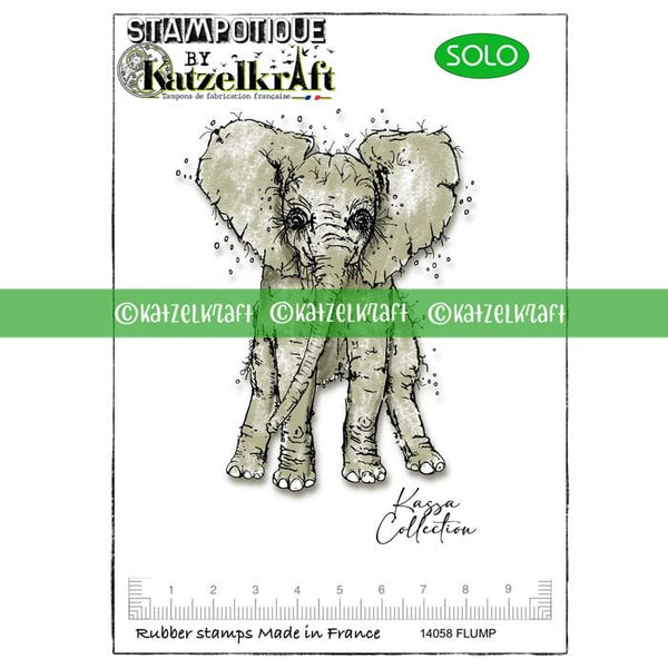 Stampotique by Katzelkraft - STP14058 - Unmounted Red Rubber Stamp - F ...