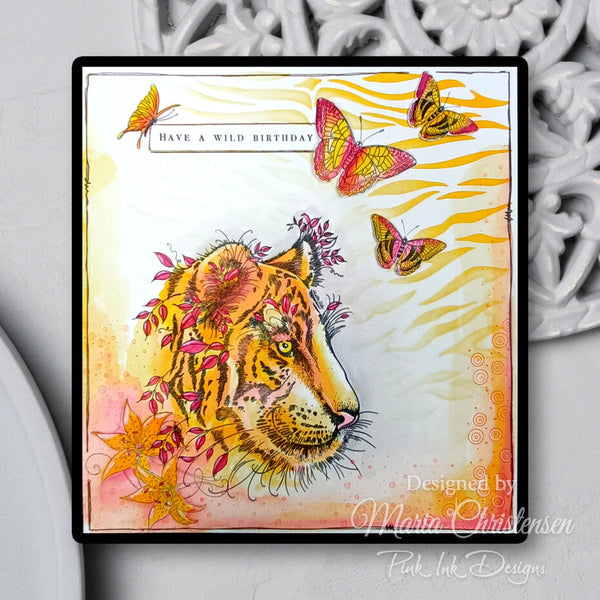 Pink Ink Designs - Clear Photopolymer Stamps - Sher Khan - Tiger ...