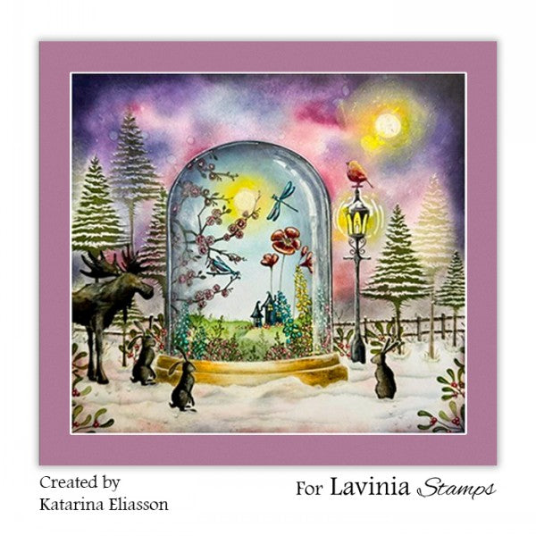 Lavinia - Snowy Fir Tree Small Stamp - Clear Polymer Stamp - LAV 929 ...