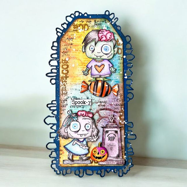 AALL & Create - A7 - Clear Stamps- 1293 - Janet Klein - Brainy and Cut ...