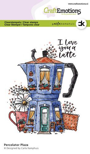 Craft Emotions - A6 - Clear Polymer Stamps - Carla Kamphuis - Percolat ...