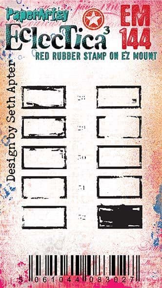 PaperArtsy - Seth Apter Mini 144 - Rubber Cling Mounted Stamp Set ...