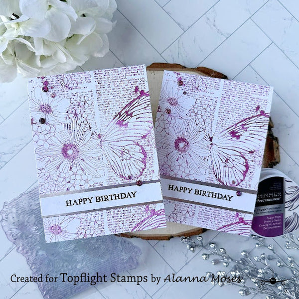 Visible Image - A6 - Clear Polymer Stamp Set - Best Birthday Ever ...