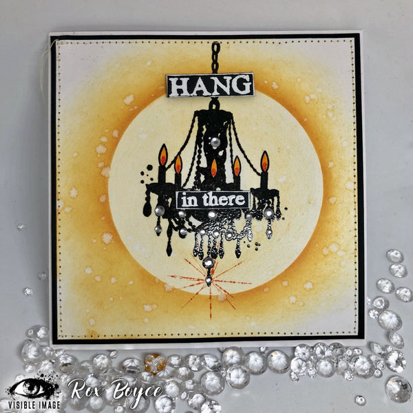 Visible Image - A6 - Clear Polymer Stamp Set - Hang In There ...