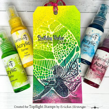 Lavinia - Stencil - Leaf Mask – Topflight Stamps, LLC