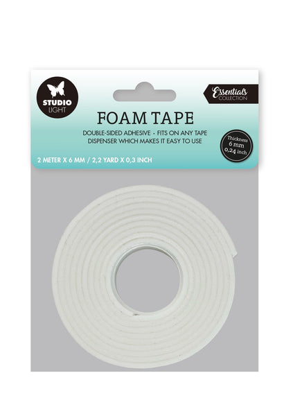 Studio Light - Foam Tape - Doublesided - 6mm – Topflight Stamps, LLC