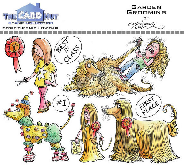 The Card Hut - A6 - Garden Grooming – Topflight Stamps, LLC